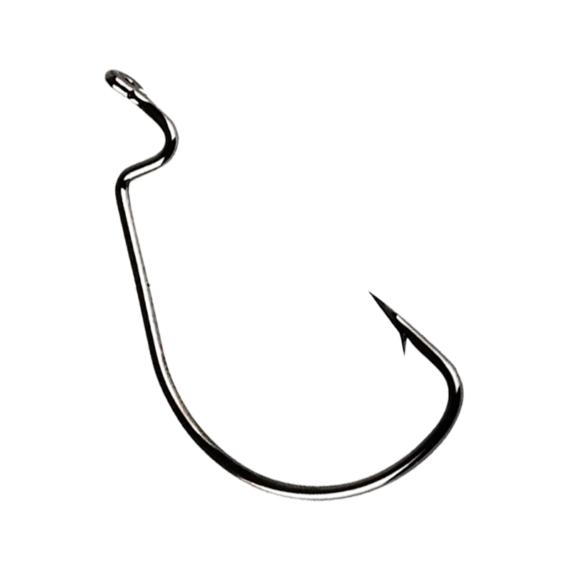 Крючок офсетный Китай - в упаковке 10 шт, номер крючка #5/0