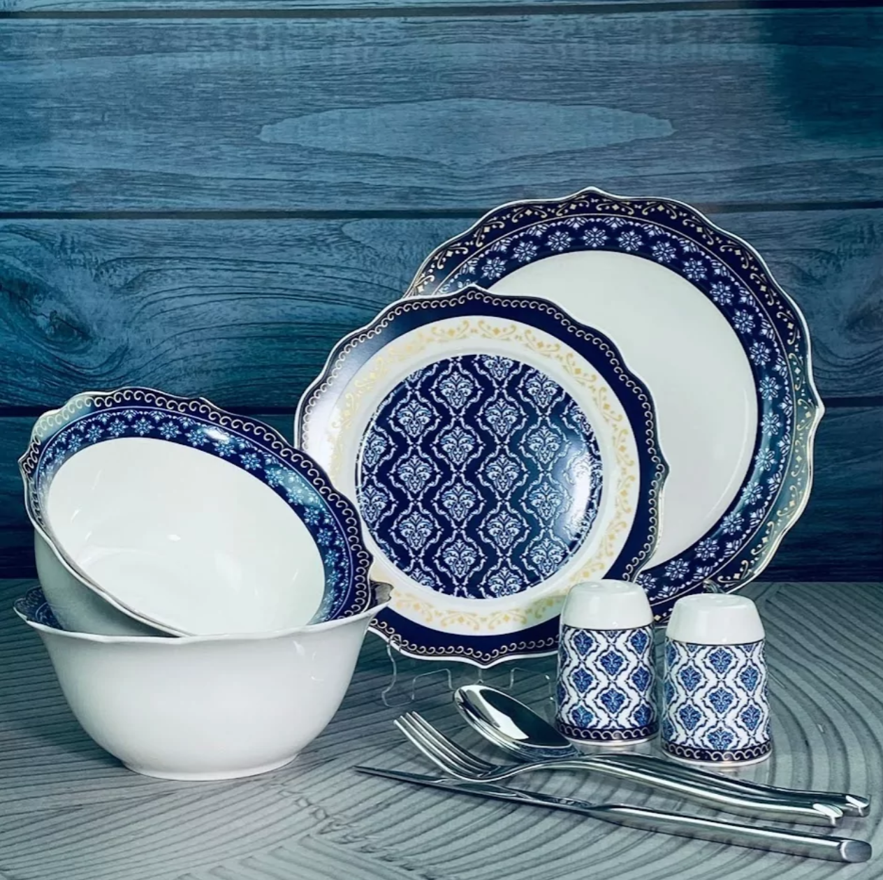 Обеденный сервиз 20пр. Фарфор 133-324 118-133-324