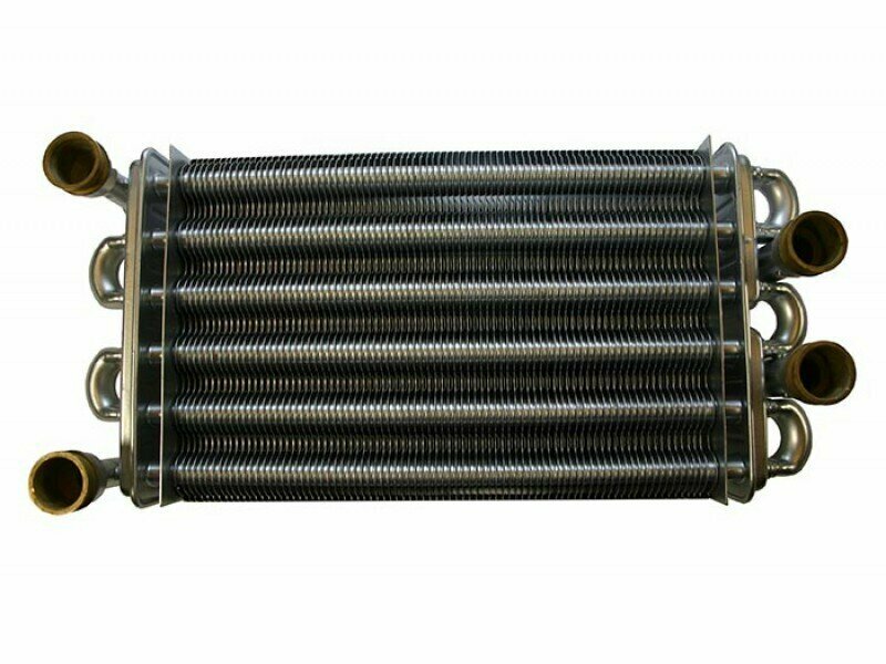 5663720 Теплообменник битермический VALMEX (италия) Westen Quasar, Baxi Main Art.uasar, Baxi Main