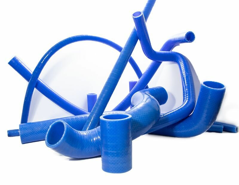 УАЗ-3163 дв. ЗМЗ 409 Е-2,3 полный комплект силиконовых патрубков (с кондиционером) (к-т 12шт.)