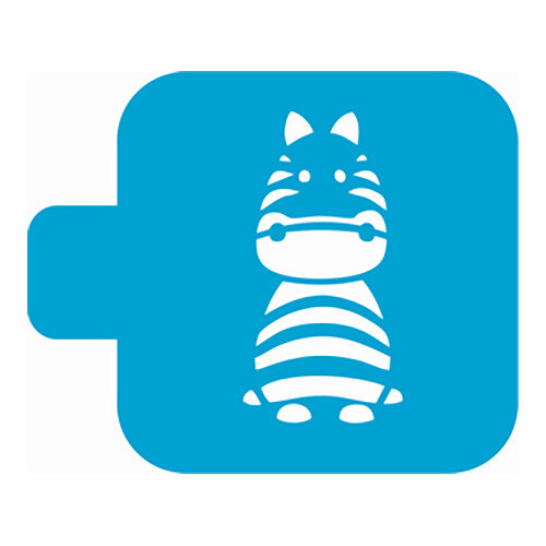 Трафарет-Дизайн Трафарет 9х9 см Зебра Шт9-50-XQ62 декоративная основа для росписи