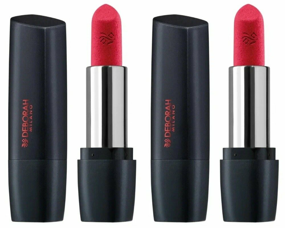 Помада для губ Deborah Milano Red Mat, тон 01, 4,4 гр, 2 шт
