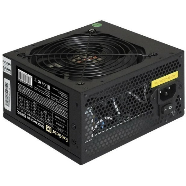 Блок питания ExeGate 750NPX (EX292180RUS-PC), 750Вт, 120мм, черный