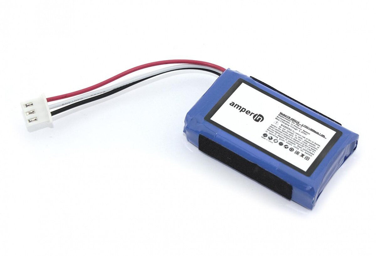 Аккумулятор Amperin для JBL Flip 2 (2013) 3.7V 2000mAh 7.4Wh