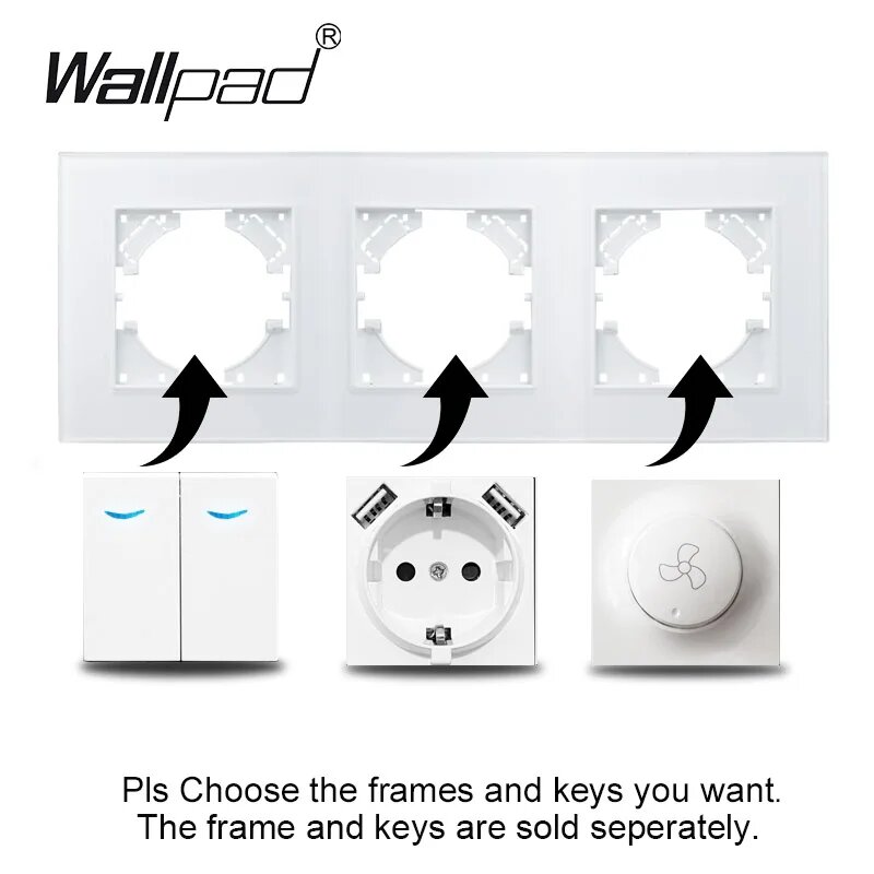 Wallpad 2 Gang Reset — фото 1