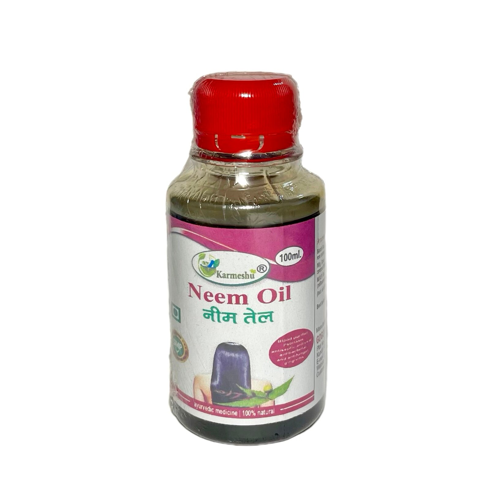 NEEM OIL, Karmeshu (масло НИМ, Кармешу), 100 мл.