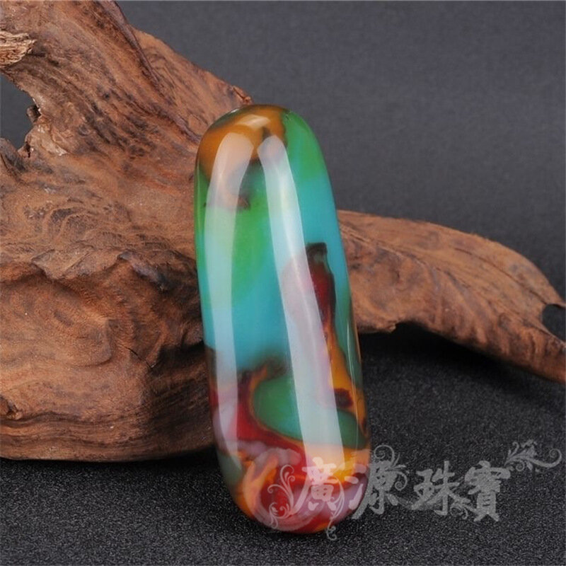 Оптовая продажа необработанного камня из куриной крови из Синьцзяна и Внешней Монголии, ручной работы, необработанный камень из куриной крови, плавающий цветок, унисекс подвеска из нефрита