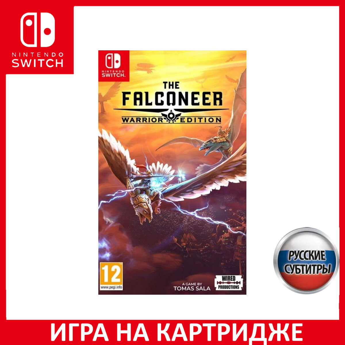 Игра The Falconeer: Warrior Edition (Limited Run) Switch Русская Версия Картридж на Nintendo Switch