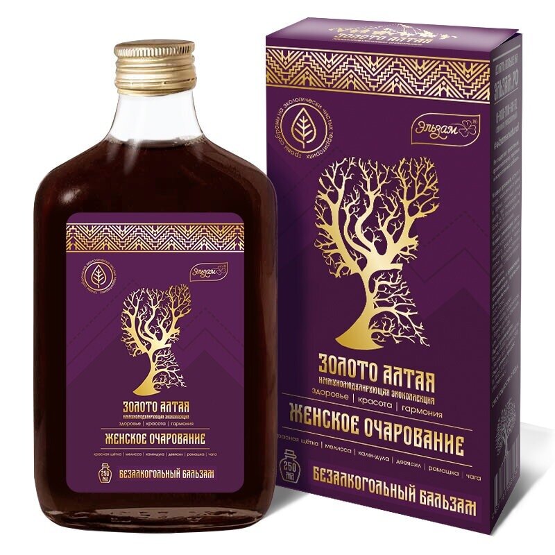 Бальзам Золото Алтая Женское очарование, 250 мл