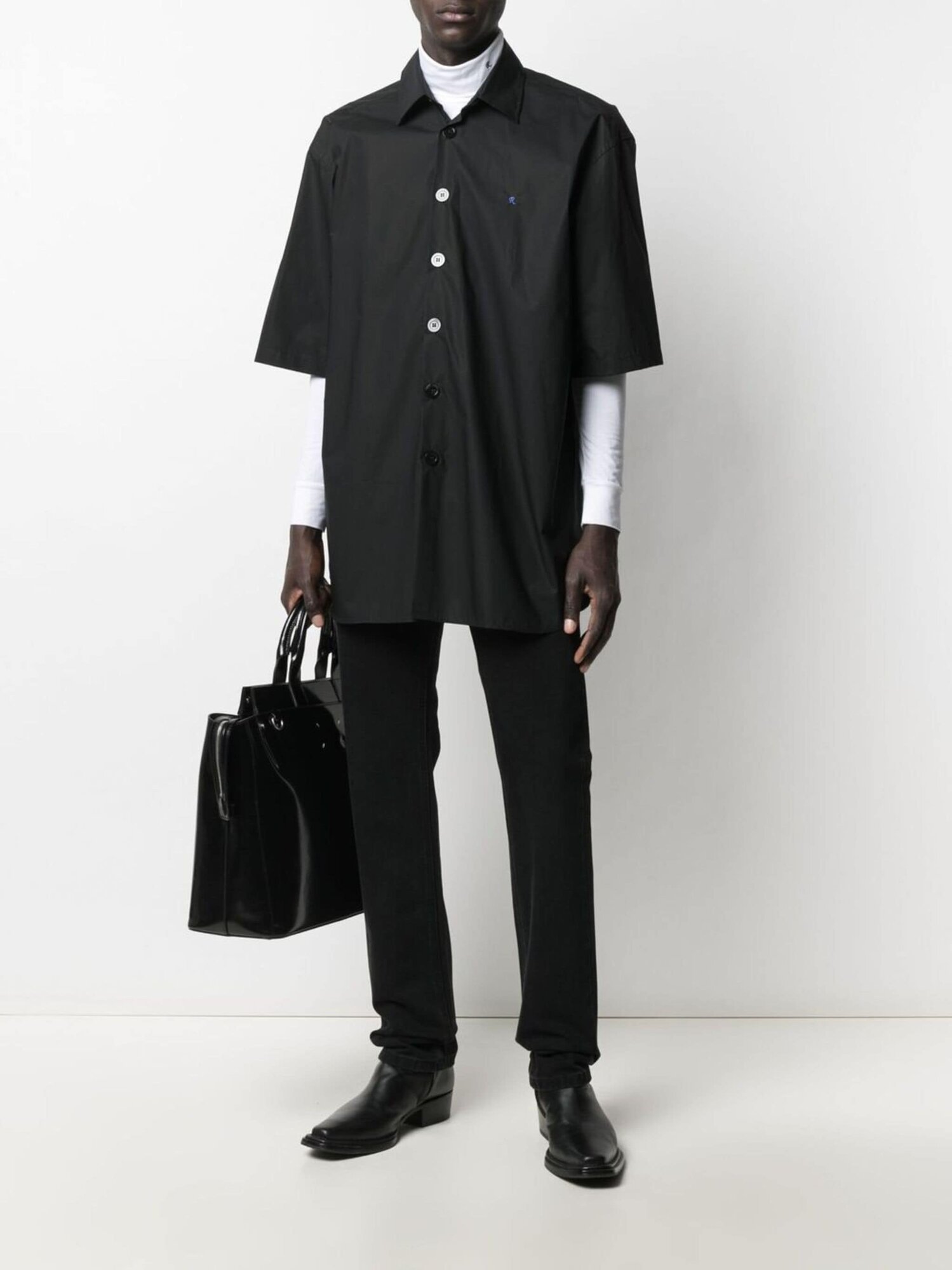 Джинсы Raf Simons, размер S, black/black — фото 1