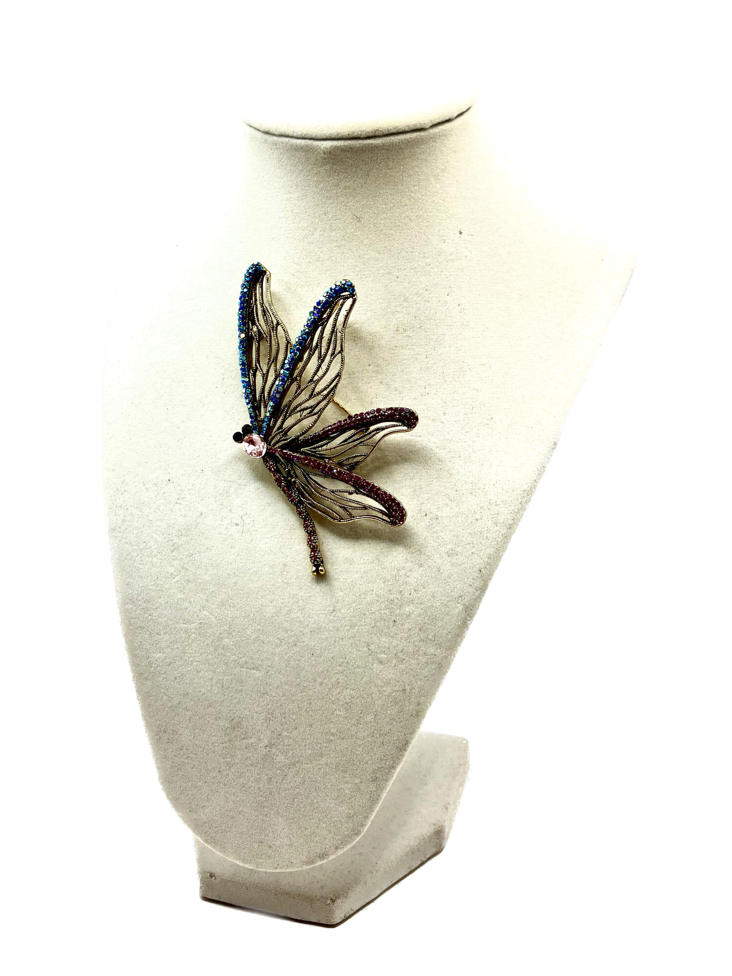 Брошь, кристаллы Swarovski