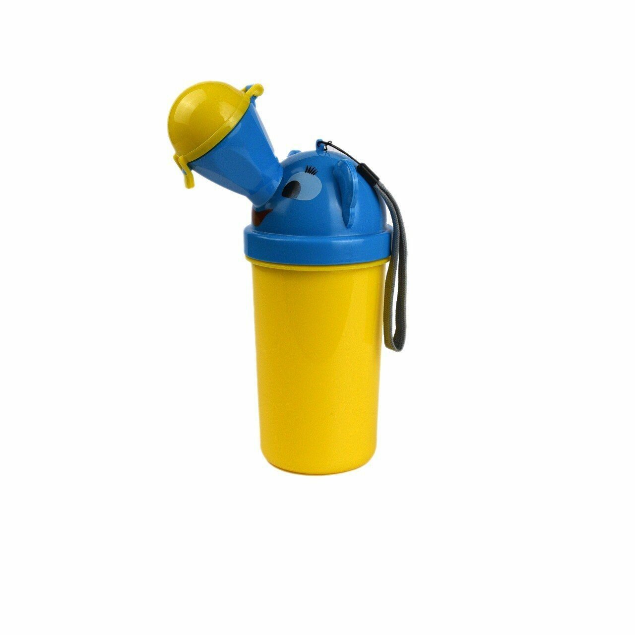 Стакан-писсуар детский для использования в автомобиле/поезде/самолёте, с защитой от проливания, для мальчиков