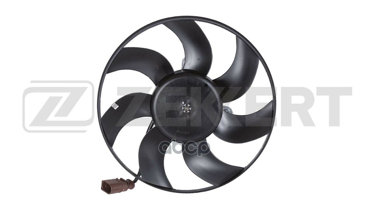 Вентилятор Радиатора Vw Passat Vi 05- Golf V Vi 04- Jetta III Iv 05- Audi A3 II 03- Skoda Octavi Zekkert арт. mk-7066