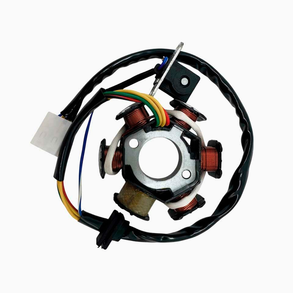 Статор генератора на мопед Альфа 139-152FMH/I C110