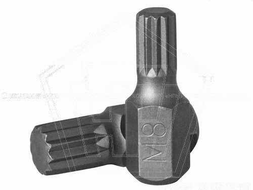 Бита spline м10 (шестигр. 10мм, длина 30мм) сталь s2 jonnesway (d10m30m10a)