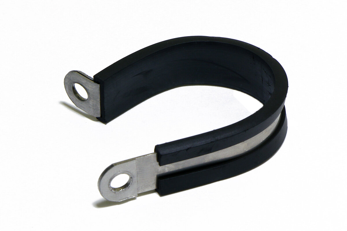 Хомут рубер Р-образный AISI304 VERS 19-20 (D5мм; шир.13мм) (20 шт.)