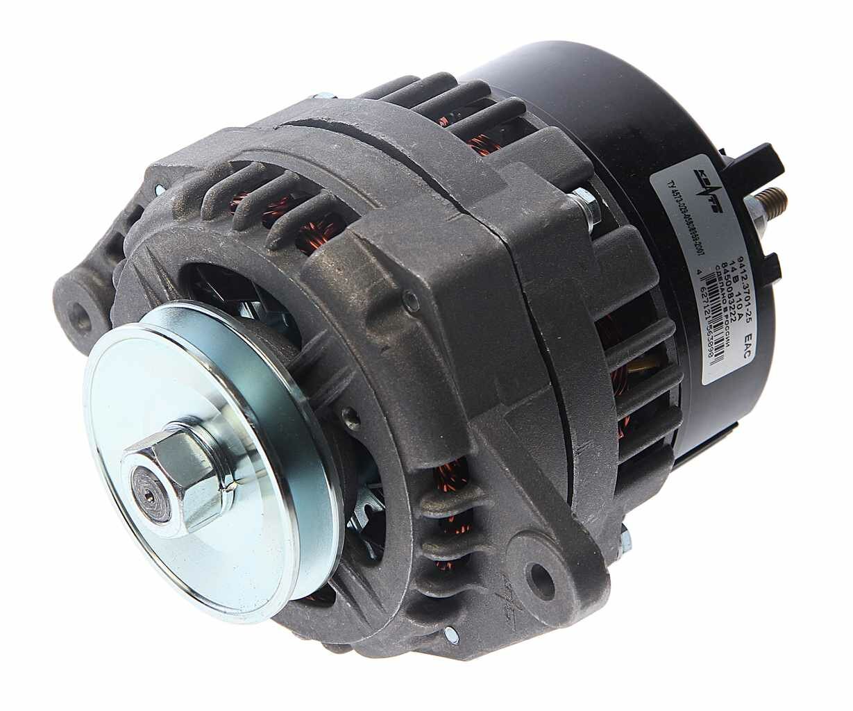Генератор ВАЗ-21214 (19-) инжектор 14В 110А (ЗиТ), 9412.3701000-25, Завод имени А. М. Тарасова
