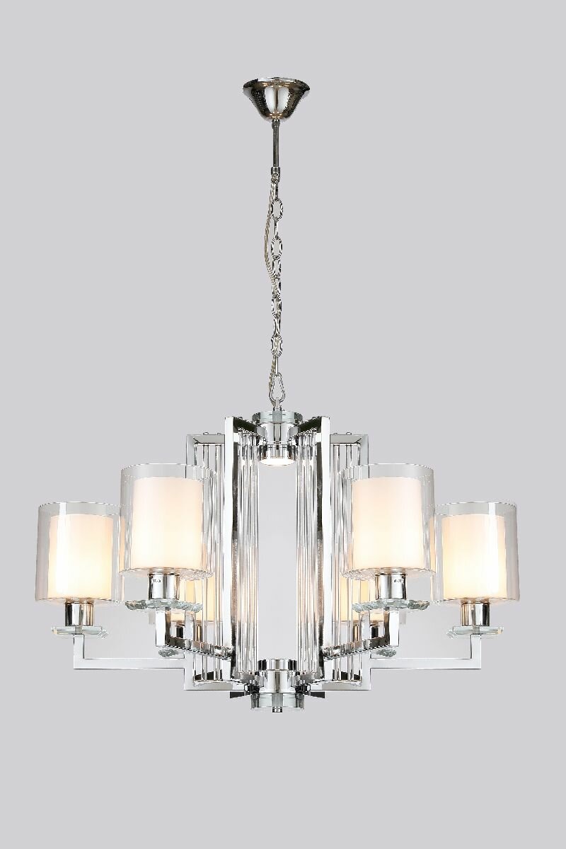 Подвесная люстра iLamp King RM6201-6 CR+CL