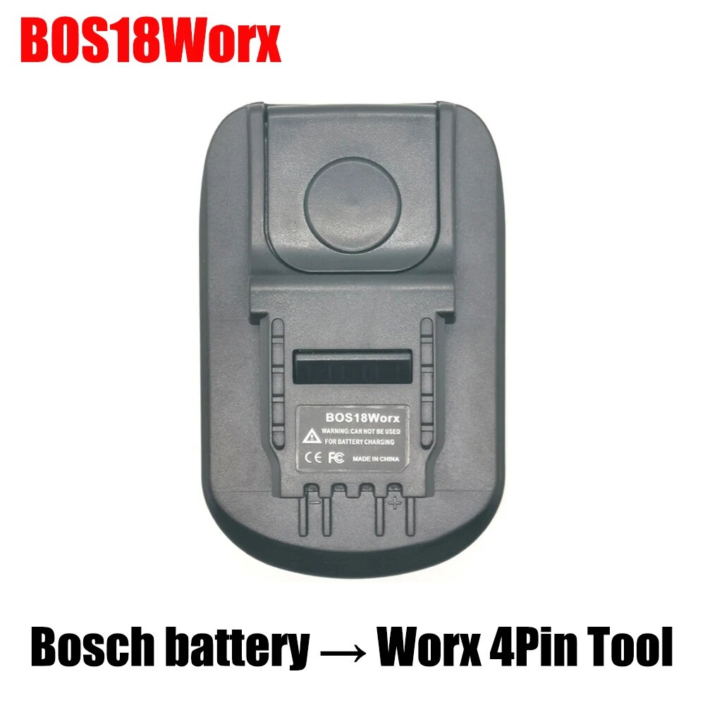 Адаптер для аккумуляторов Makita/Bosch/Dewalt/Milwaukee 18V к инструменту Worx BOS18Worx