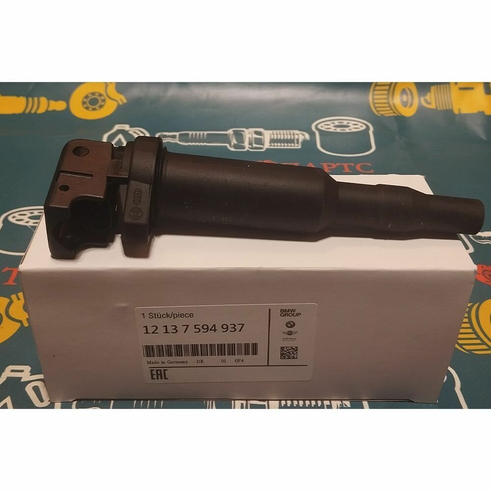 Катушка зажигания 12137594937 BMW X5 X3 F10 F11 F12 F13 F30 F31 F80, MINI Countryman Cooper / БМВ, Мини