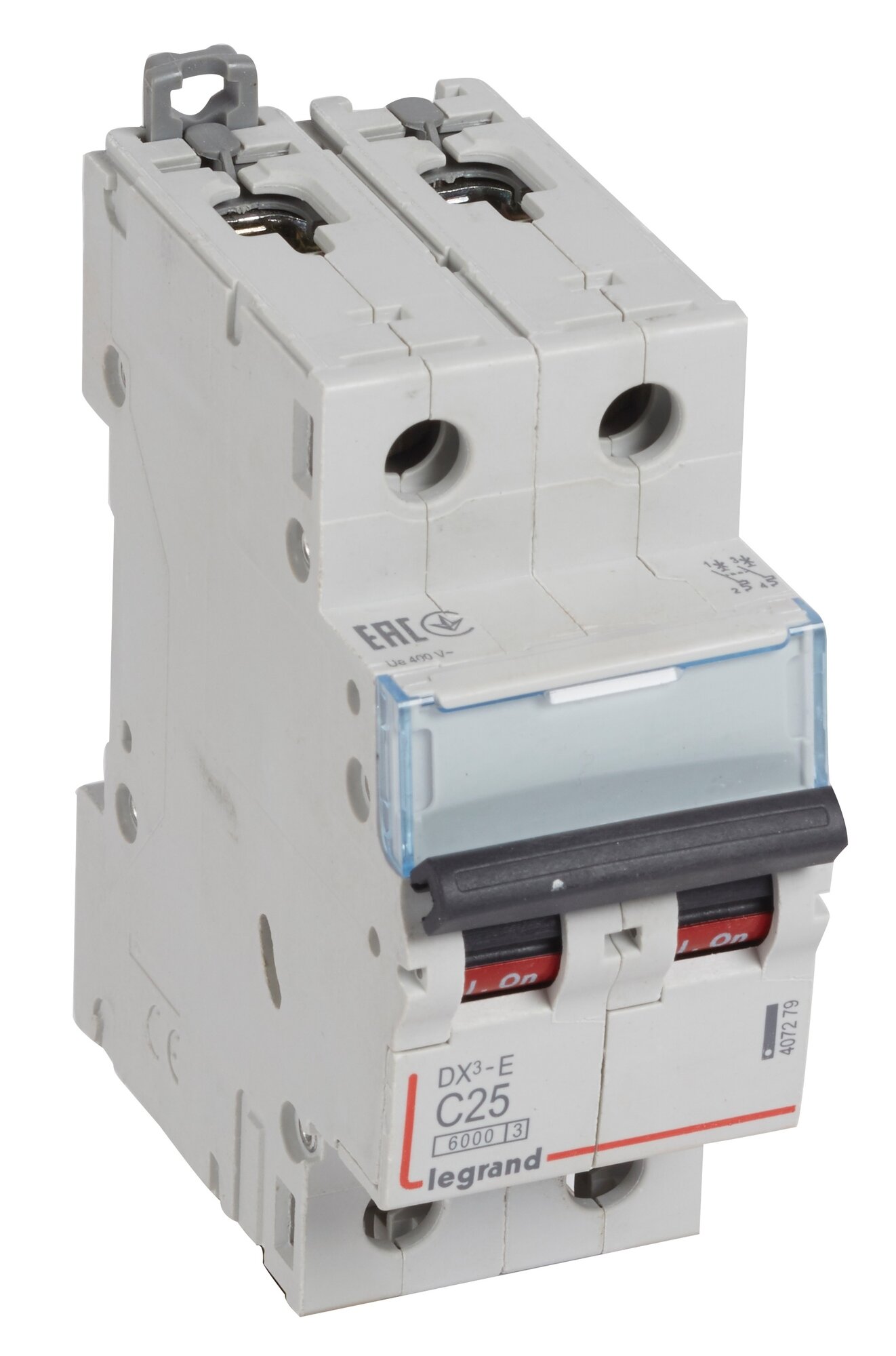 Автоматический выключатель Legrand / Легранд DX³-E, 2P 25А характеристика C, 6кА, 407279 / электроавтомат