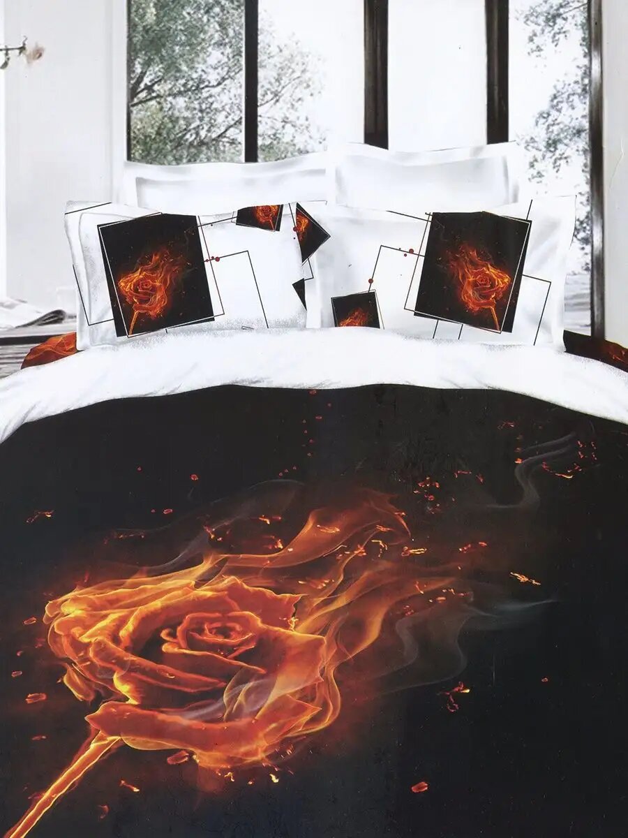 Постельное бельё Novella Евро, люкс сатин хлопок