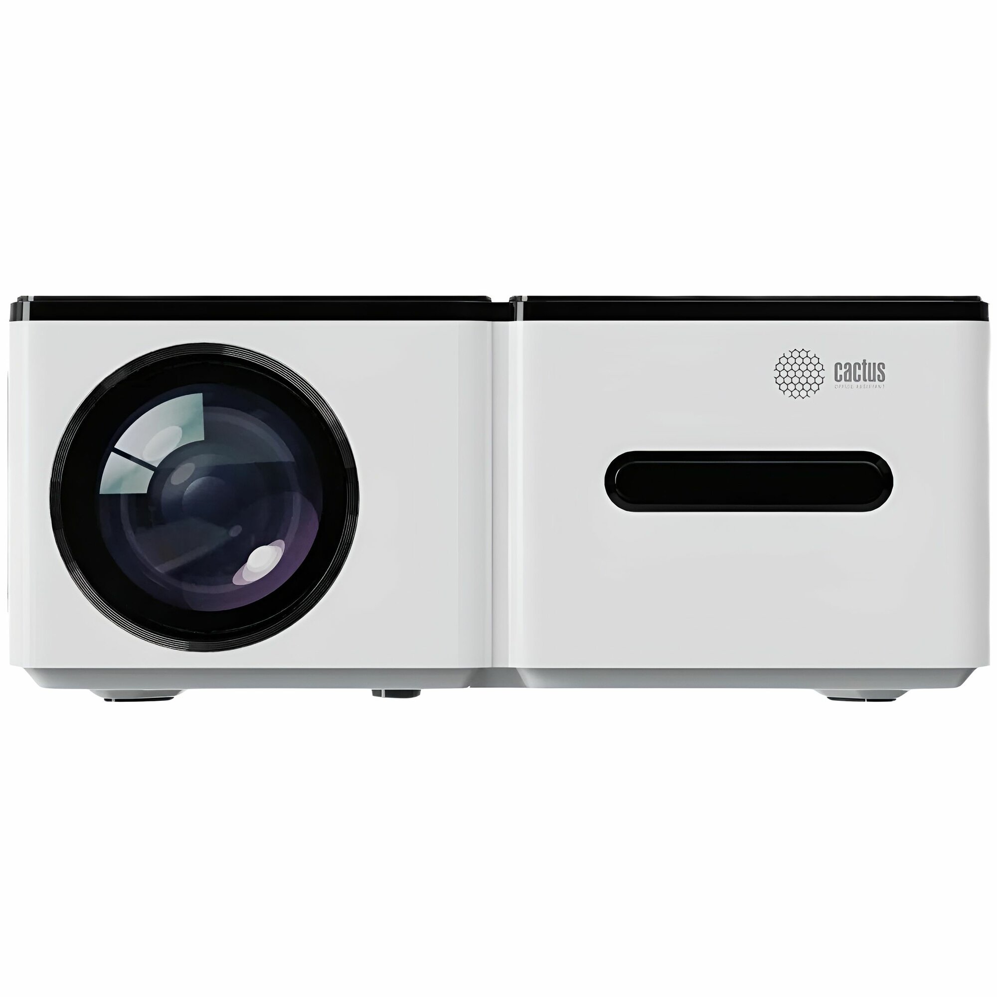 Проектор Cactus CS-S1. WT, LED, Full HD, встроенный динамик, белый