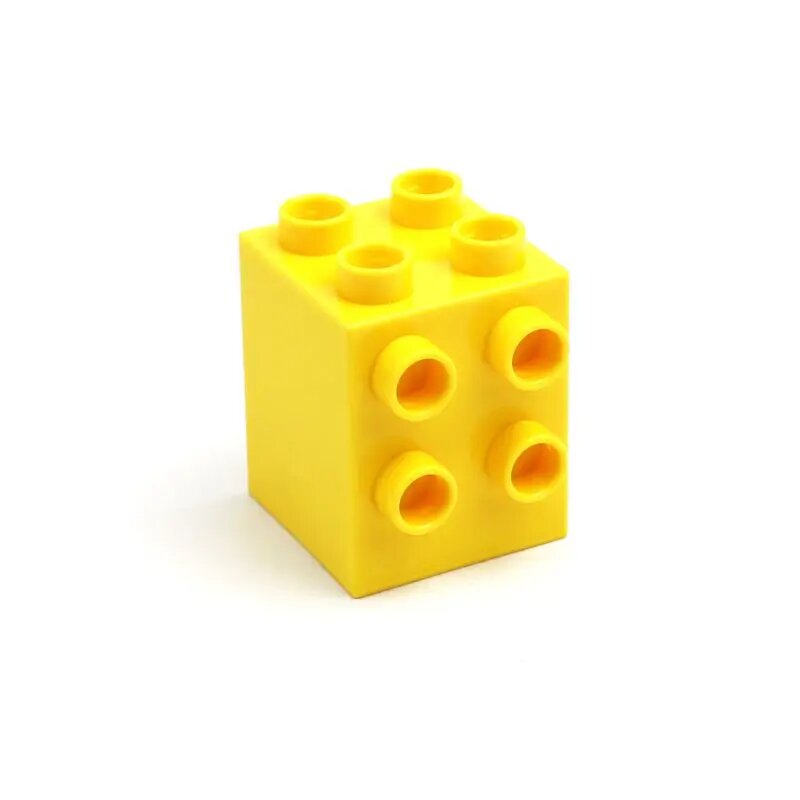 Желтый кубик Lego, Color: Yellow
