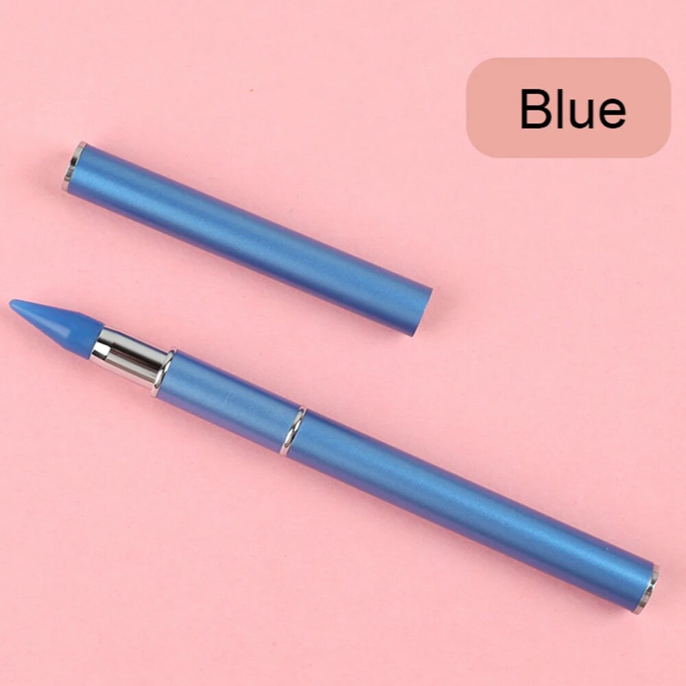 Восковой карандаш для страз, blue
