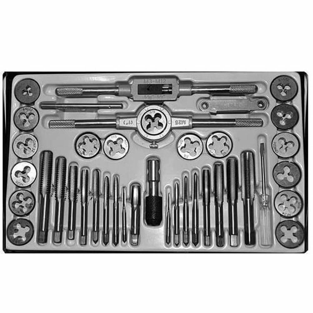 Метчики и плашки набор дюймовый TORIN TRX0040INCH