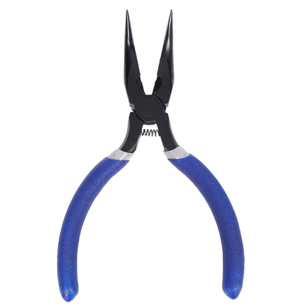 Плоскогубцы для изготовления ювелирных изделий Эргономичные изогнутые плоскогубцы Металлические плоскогубцы для бисероплетения и поделок Многофункциональные плоскогубцы