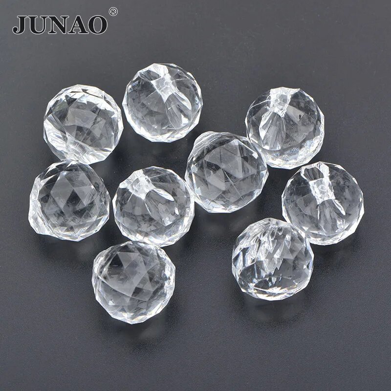 JUNAO Акриловые кристаллы 10*30 мм