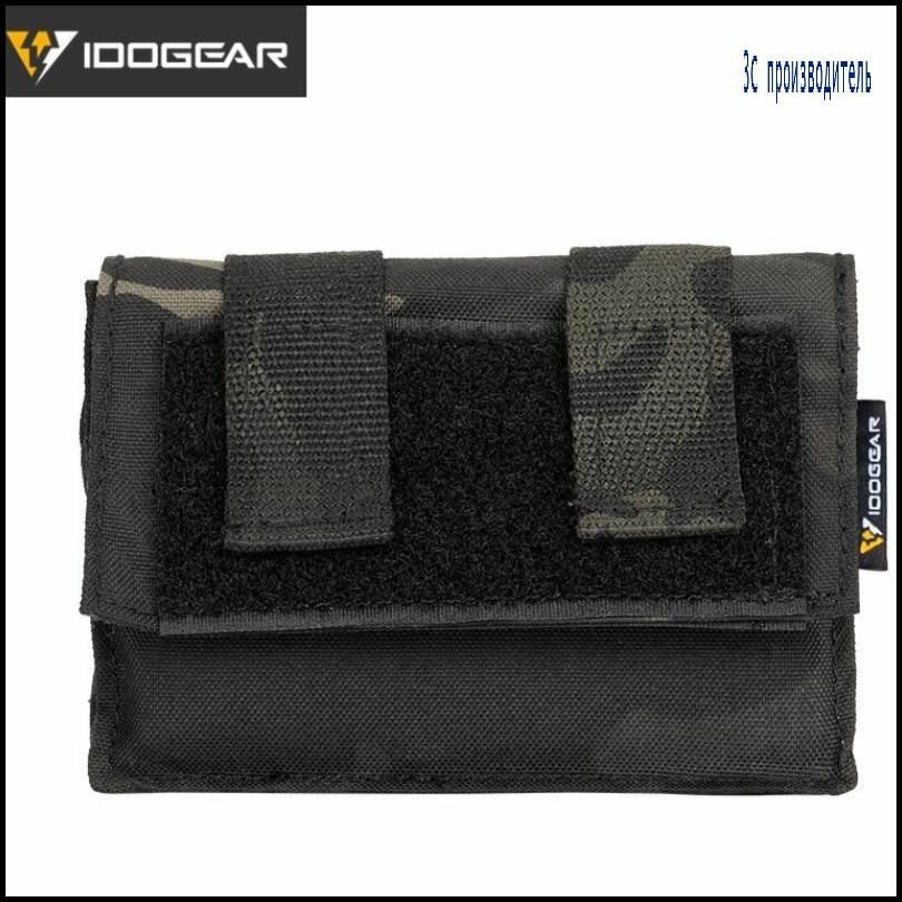 Подсумок для шлема IDOGEAR Тактический съемный задний чехол NVG Чехол аккумулятора с противовесом 3549