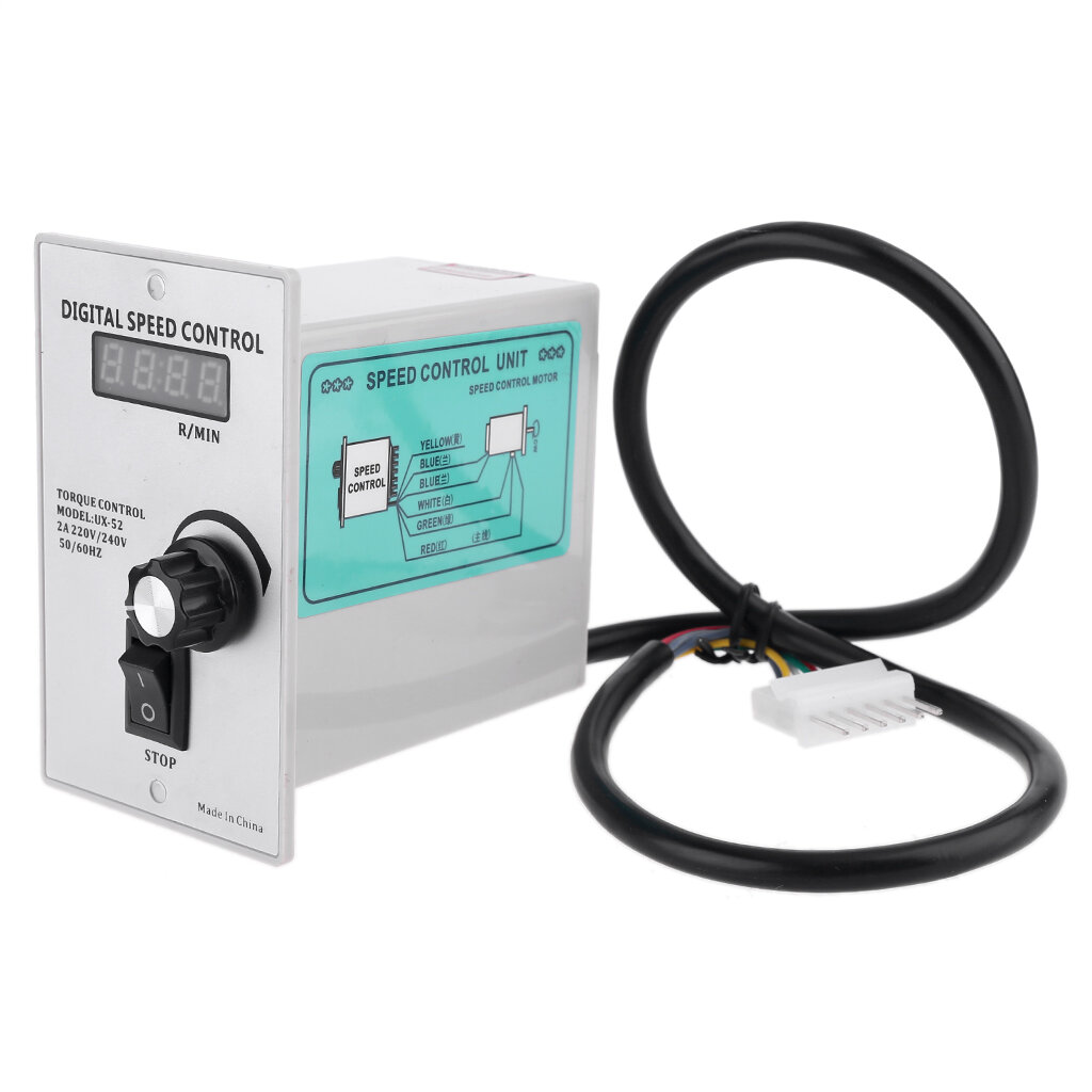 Цифровой дисплей UX-52 400 Вт контроллер двигателя регулируется регулируем