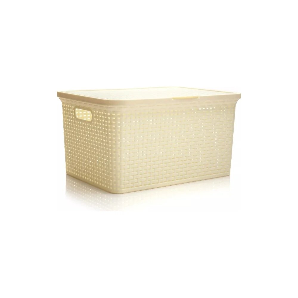 Ящик Полимербыт артлайн 30 л с крышкой 460x345x245 434950000