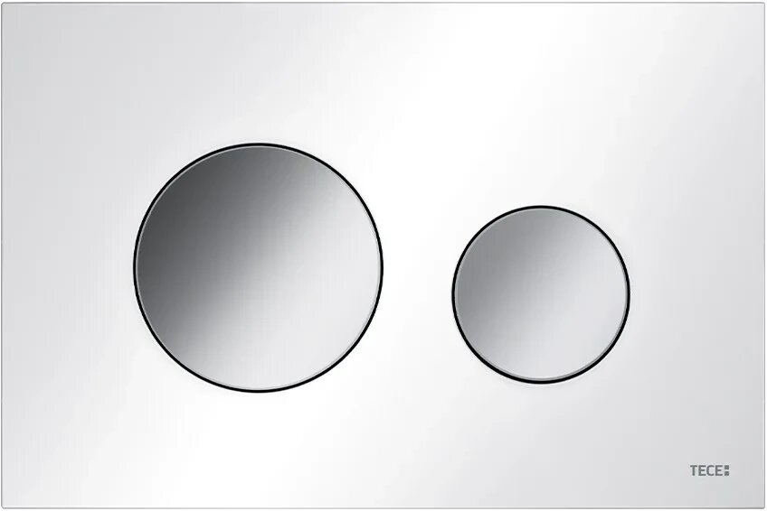 Кнопка смыва Tece TECEloop 2.0 9240927 для инсталляции, белый глянец/хром