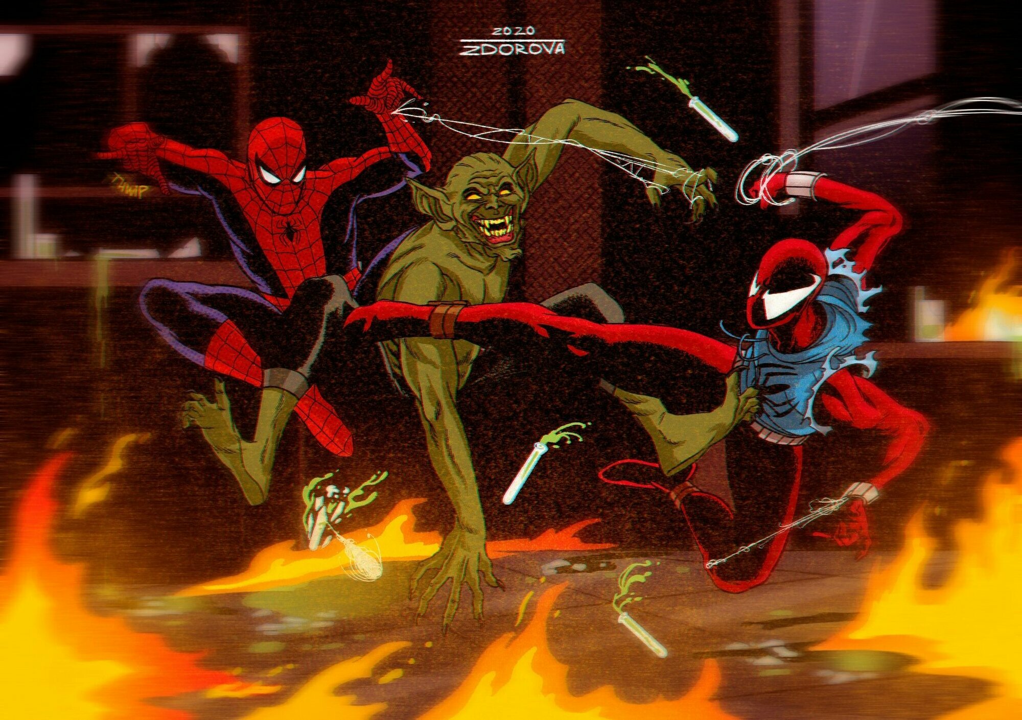 Открытка Spider-Man: Jackal