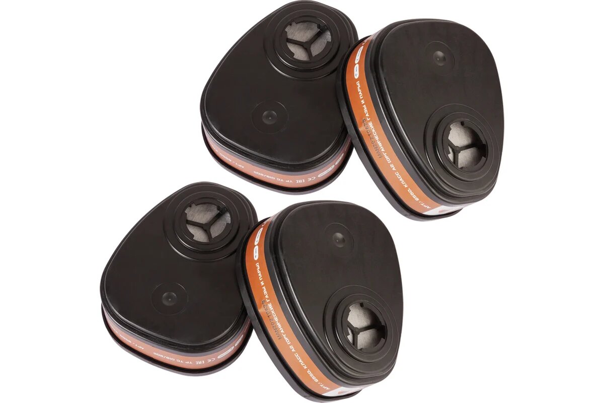 Jeta Safety 6550/4 Фильтр для органических газов и паров класса А2, набор 4 шт.