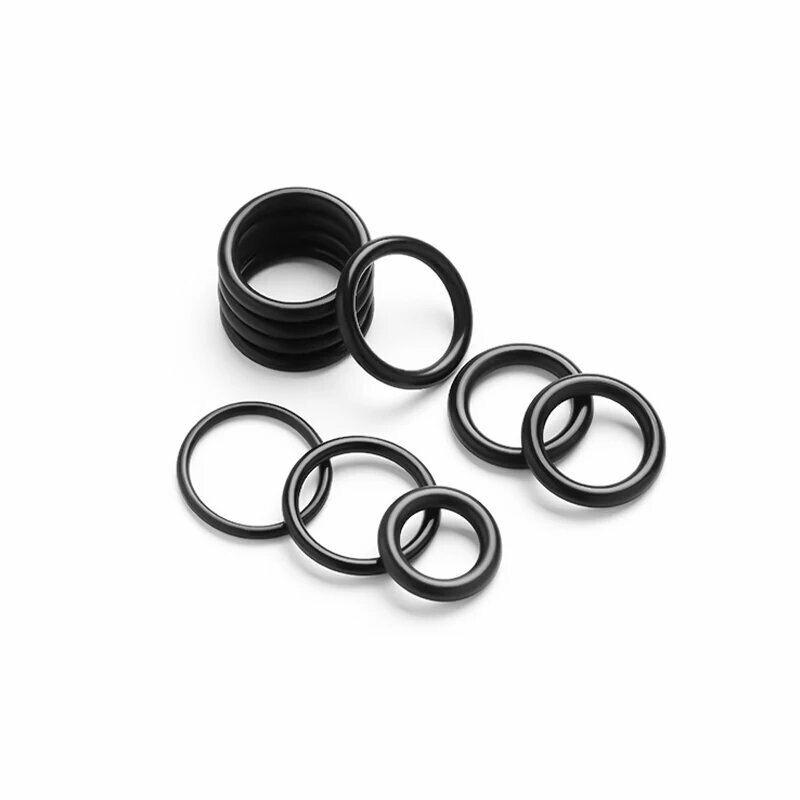 Уплотнительное кольцо NBR черное, ID 53mm, 5 шт. — фото 1