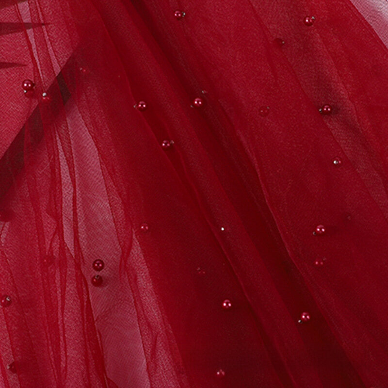 Настольный флаг "Бордовый жемчуг", 3D ткань, для свадебного платья