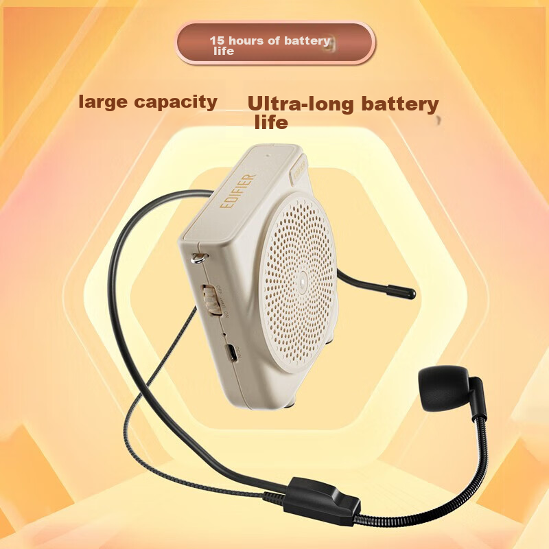 Усилитель голоса Edifier MF3 Mini Wired Portable Amplifier, цвет White