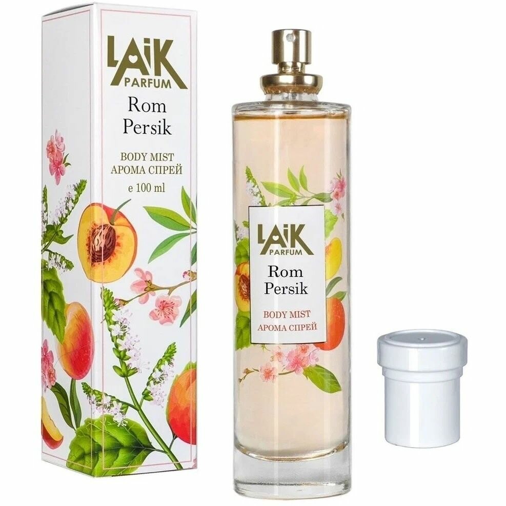 Спрей для тела Neo Parfum "Laik", Rom Persik, 100 мл