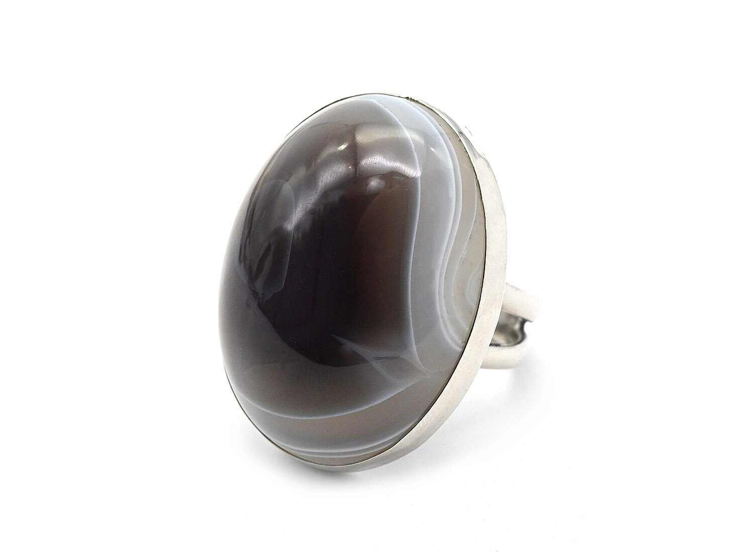 Кольцо, агат