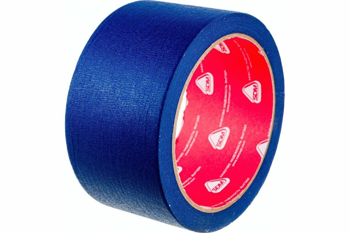 SDM фасадная клейкая лента 50 мм, 25 м, ГОСТ 00-00005416 для наружных работ и конструкций