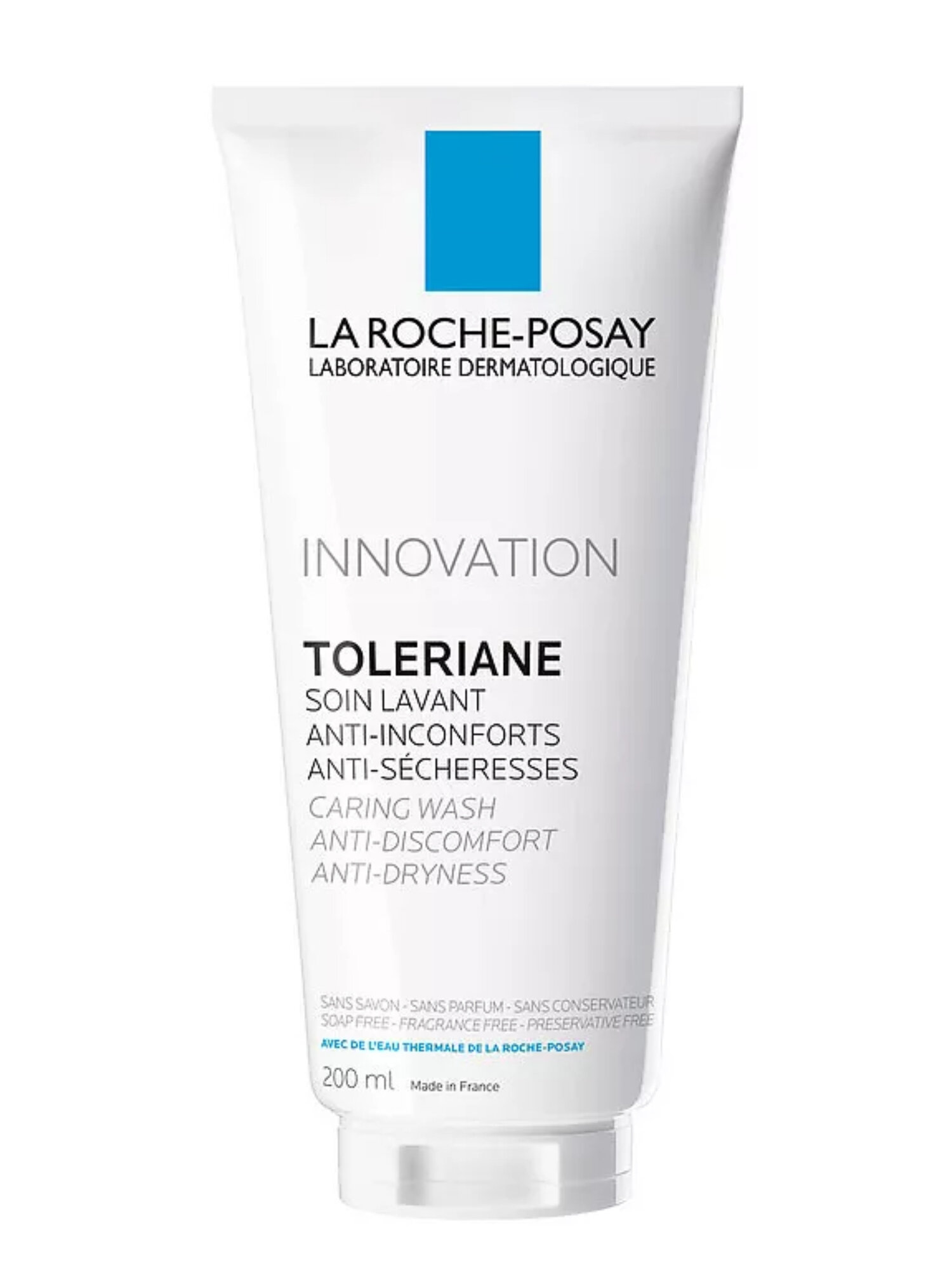 LA ROCHE-POSAY Очищающий крем-гель для умывания Toleriane Caring Wash (200 мл)