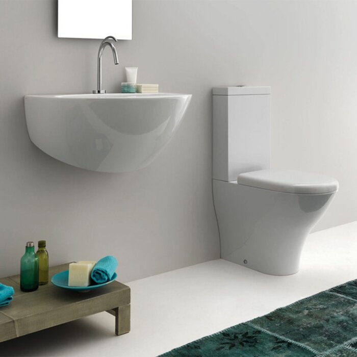 KERASAN Aquatech/Tribeca бачок для унитаза моноблока (без механизма слива), цвет белый