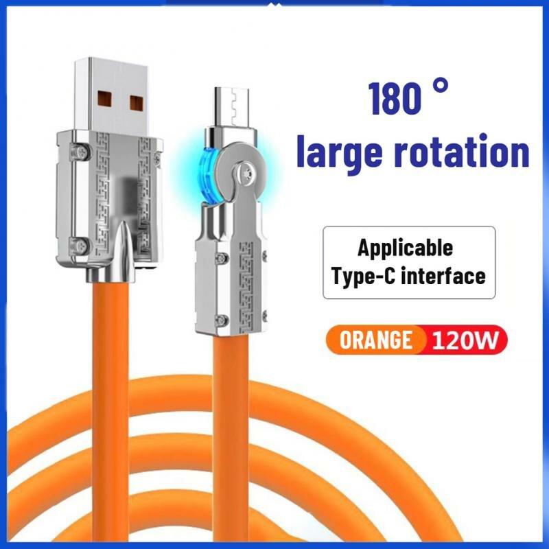 6A 120W USB Type C кабель провод для Samsung S20 Xiaomi Mi 11 мобильный телефон быстрая зарядка USB C кабель зарядное устройство Type-C Micro USB кабель