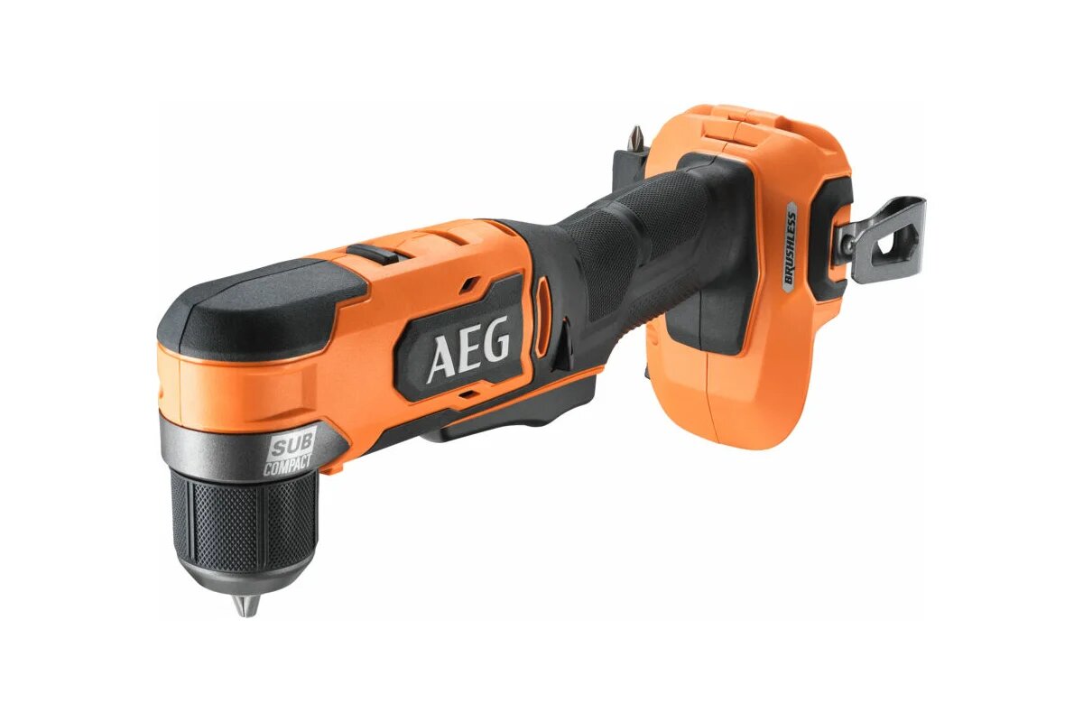 Дрель-шуруповерт AEG BS18SRABL, угловая, бесщеточный двигатель, 18В