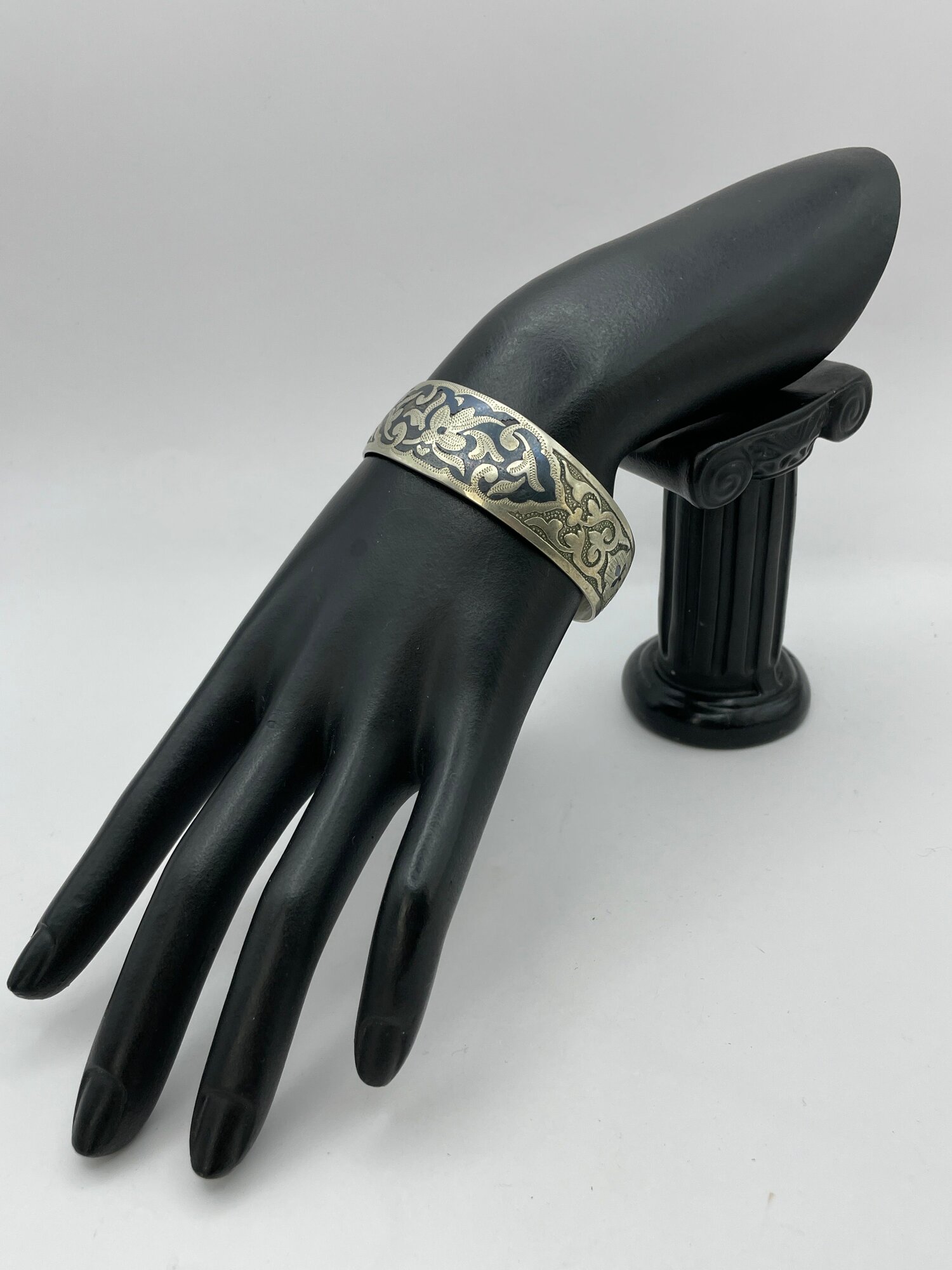 Советский винтажный металлический браслет, времен СССР