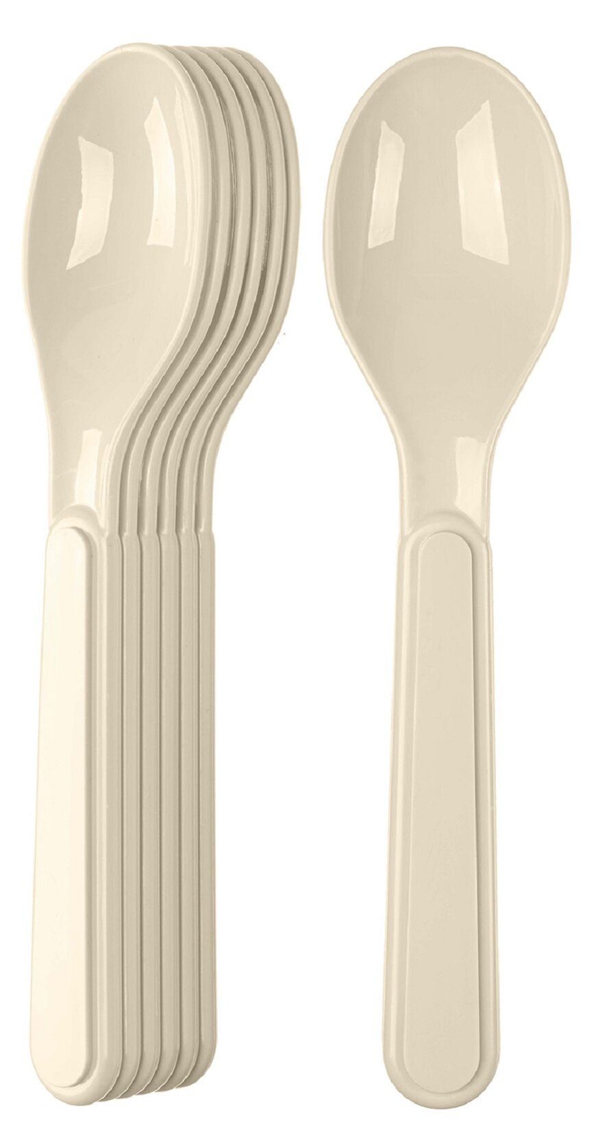 Комплект ложек Homver (светло-бежевый), 6шт